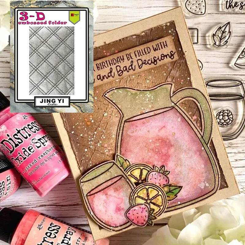 Handmade Scrapbooking Embossing Folder For Paper Crafts Texture Plate ...