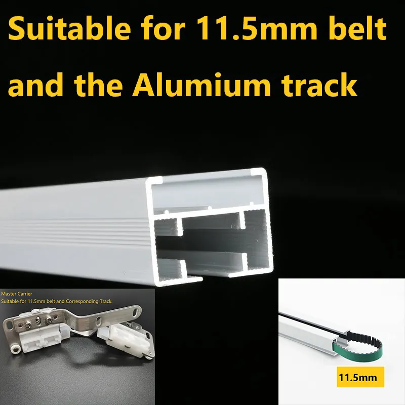 Curtains With Pull Cord Track Master Carrier Set, Universal Electric ...