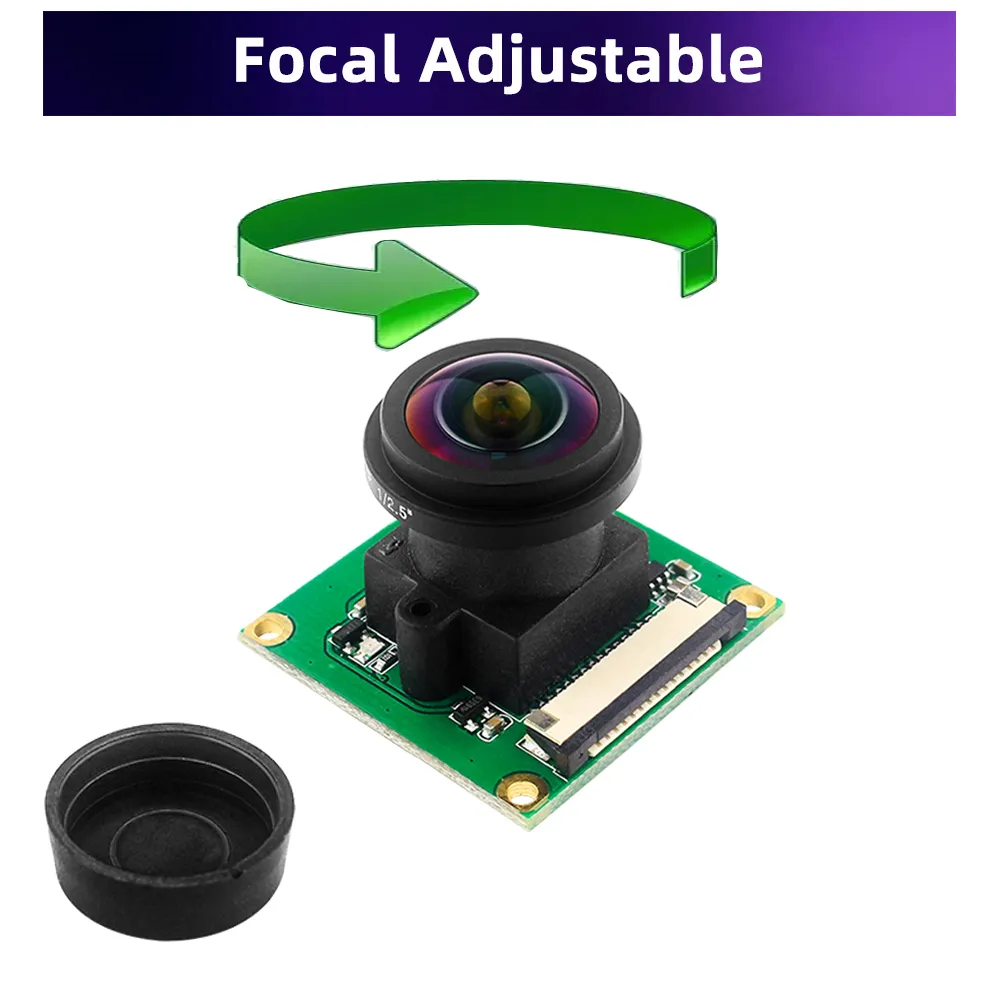 Raspberry Pi Camera Module, 5MP OV5647 Sensor, 175 Degree Wide Angle ...