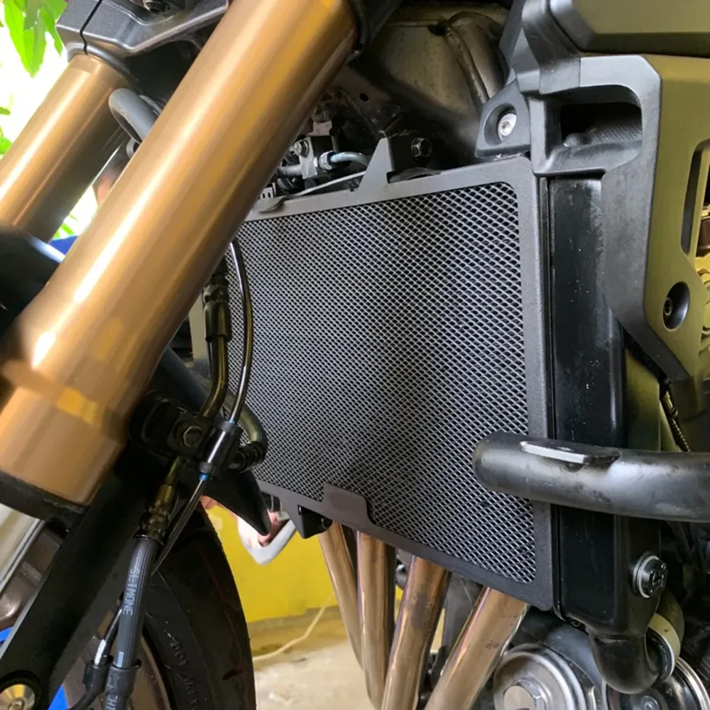 Aluminum Radiator Protector Enhanced Cooling Grill Cover For Motorcycle ...