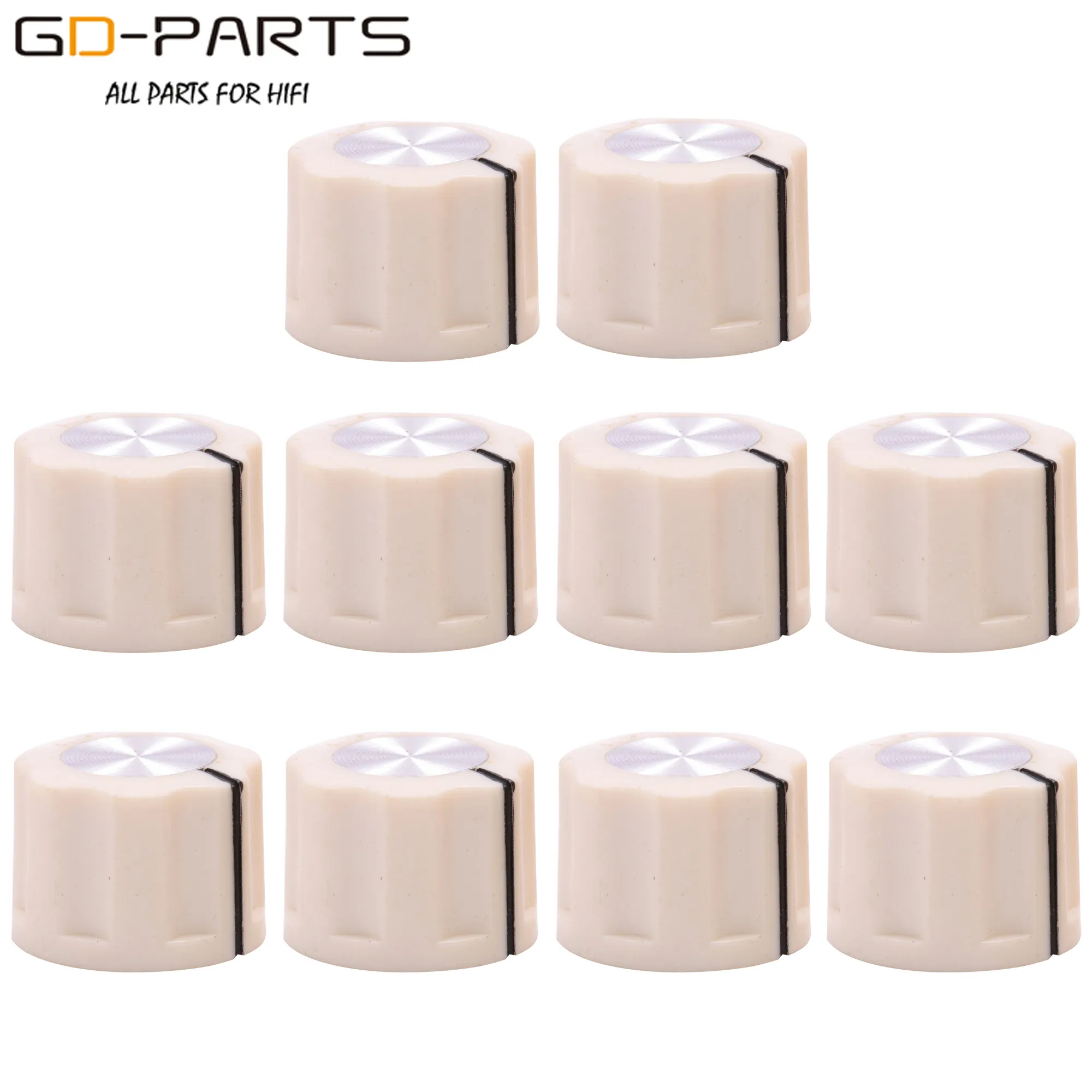 DHgate.com:10-Pack 1612mm Plastic Set Pointer Knobs for Guitars, Amps, Pedals, DJ Mixers ...