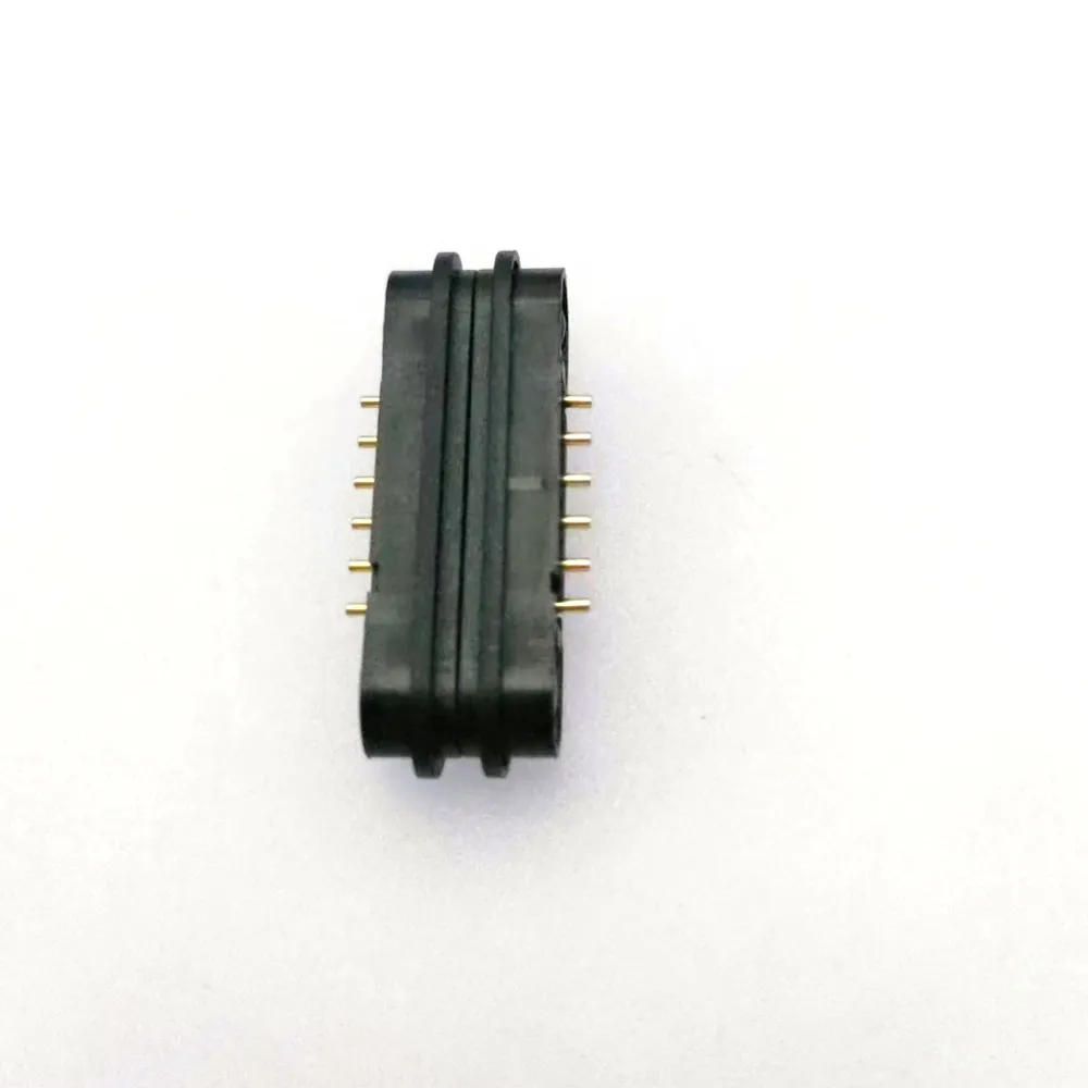 Waterproof 2A Magnetic Connector Male Female Spring Loaded Pogo Pin DC ...