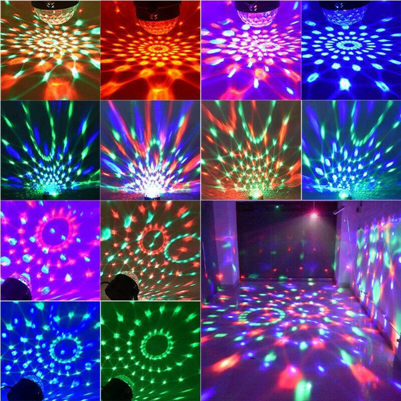 Mini RGB Portable Led Stage Laser Light DJ KTV Projector Disco Party ...