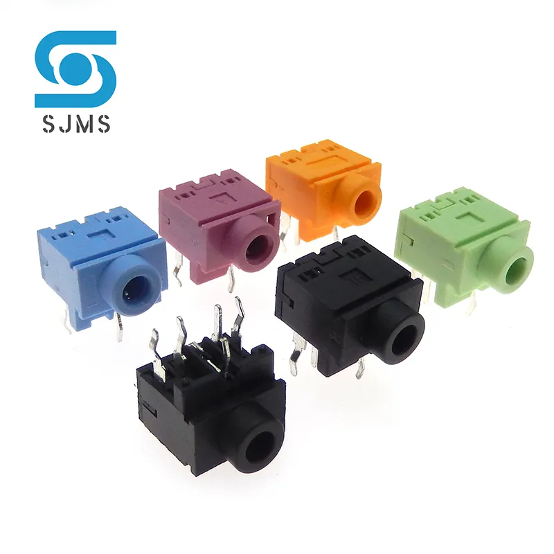 5 Mm Audio Jack Adapter 5/3.5mm Stereo Female Socket, 5 Pin DIP Audio ...