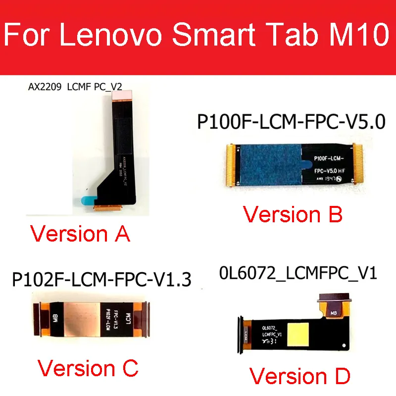 Lenovo M10 FHD Plus LTE/WiFi LCD Flex Cable Replacement - Reliable ...