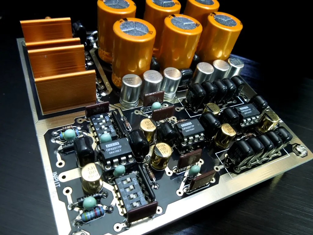 Hi Fi Preamplifier Adjustable Gain Pre Amp Board PCB... From Ddmyaug ...