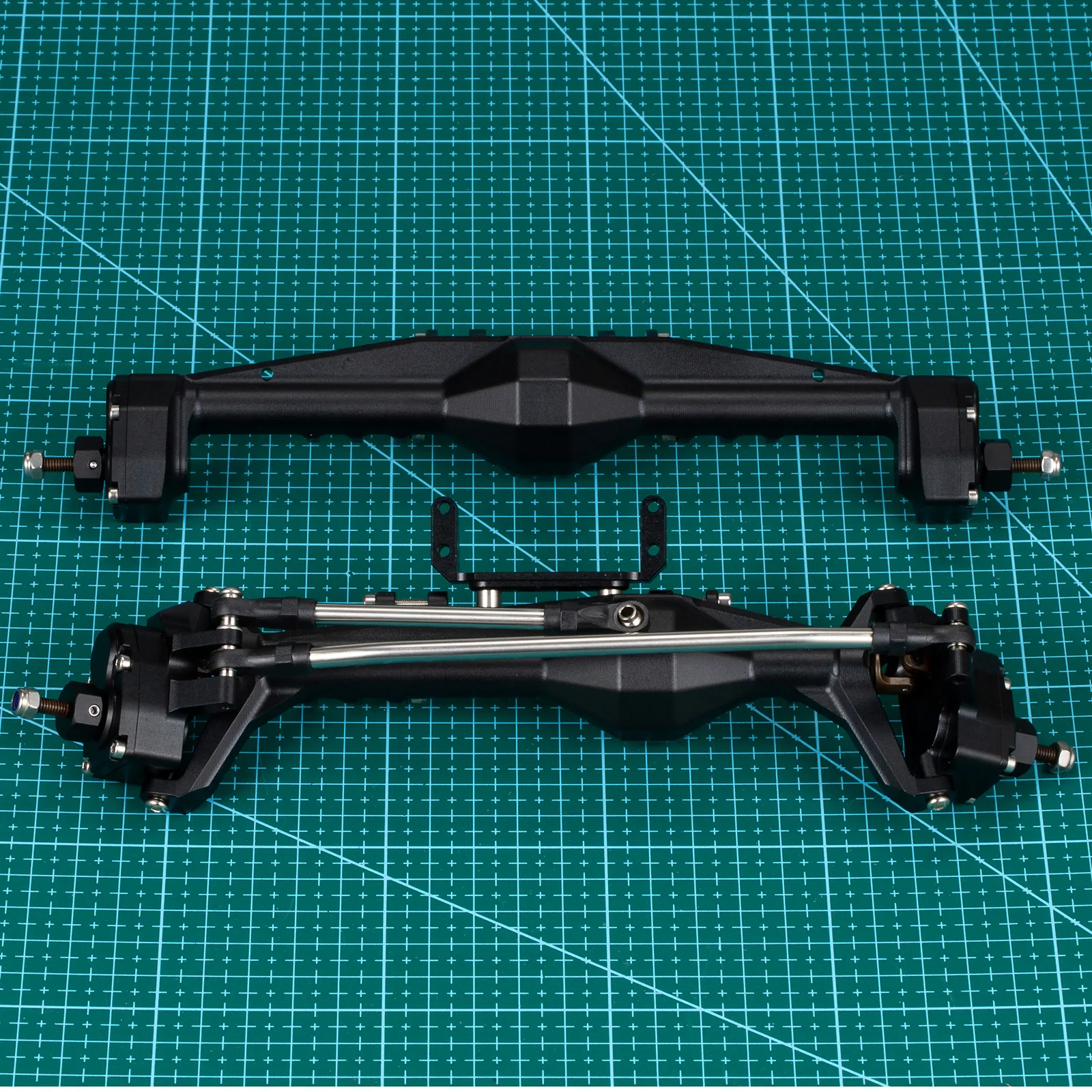 NewCNC 7075 Aluminum F9 Portal Axle RC Crawler Upgrade for Axial 1/10 ...