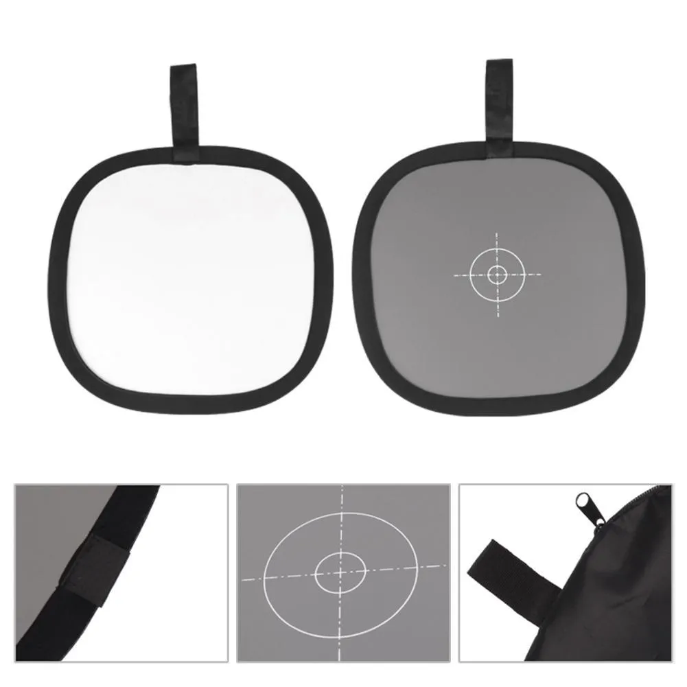 DHgate.com:12'' 30cm Foldable Dual-Sided White & Gray Balance ...
