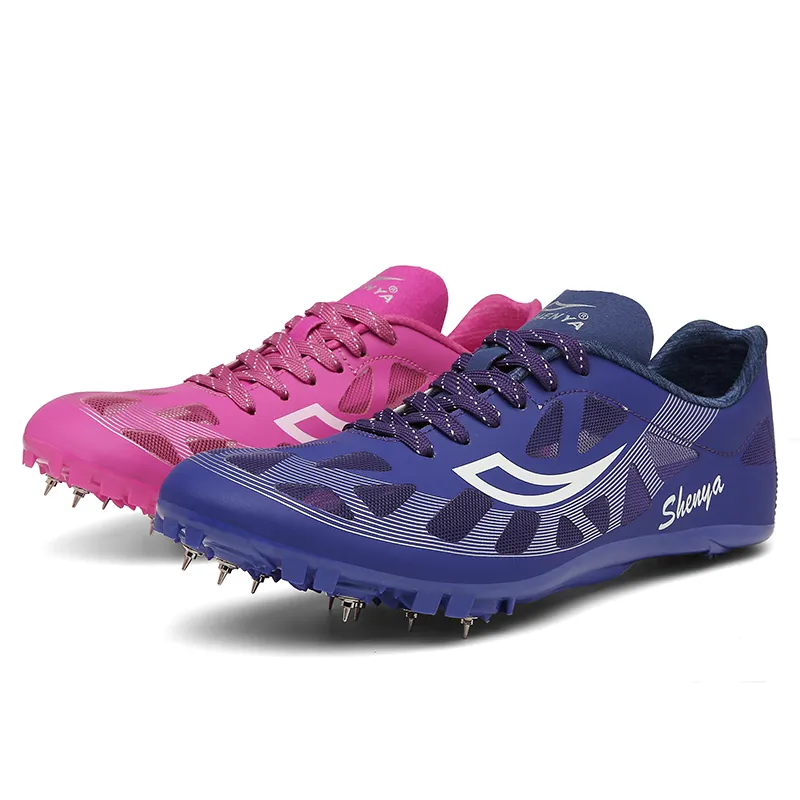 Breathable Mesh Track And Field Running Spike Baseball Turf Shoes ...