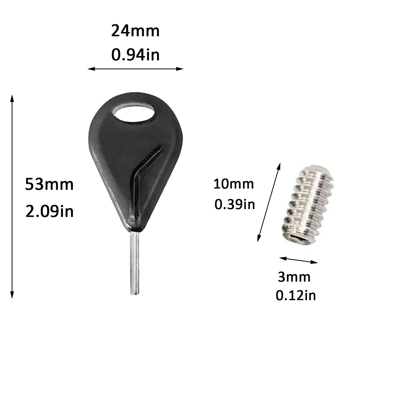 Surf's Up Essentials: Durable Stainless Steel Replacement Screws & Keys ...