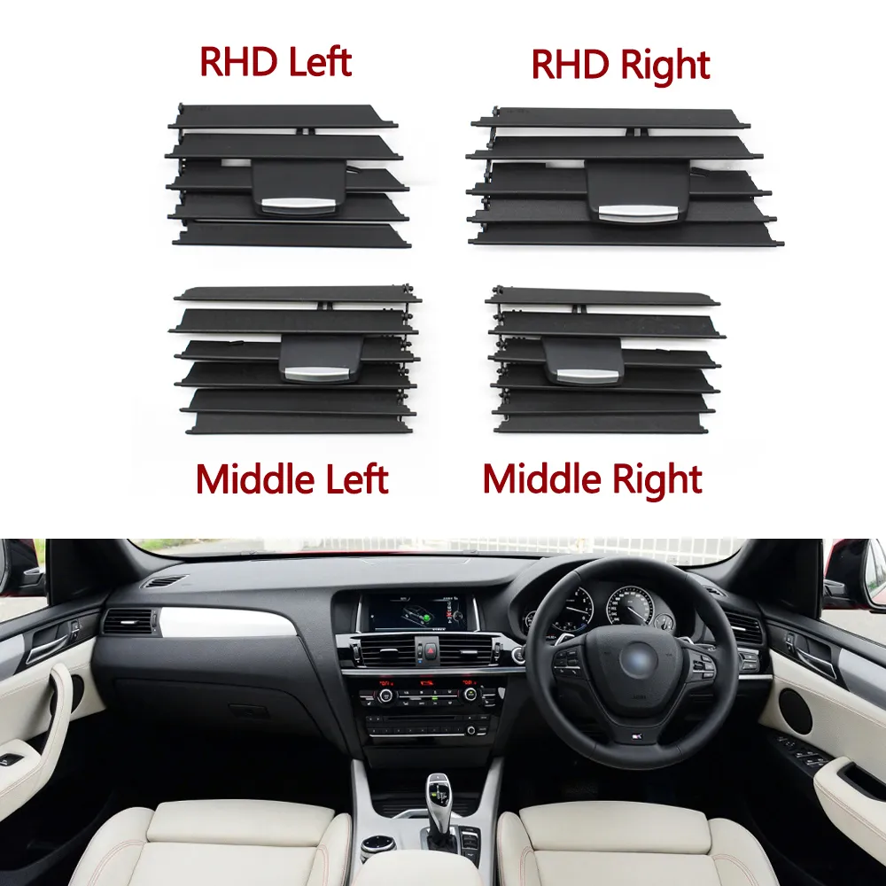 F25 F26 2011-2024 LHD RHD Front Central AC Vent Outlet Grille Tab Clip ...
