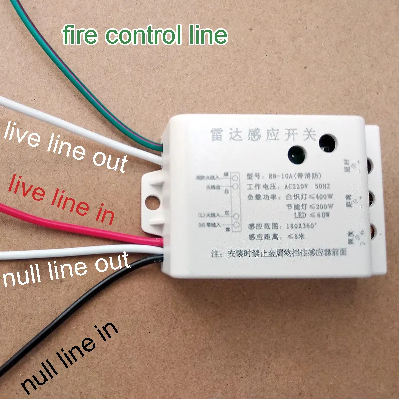 Smart Sensor Light Switch - Motion Detector Auto Light Switch for Home ...