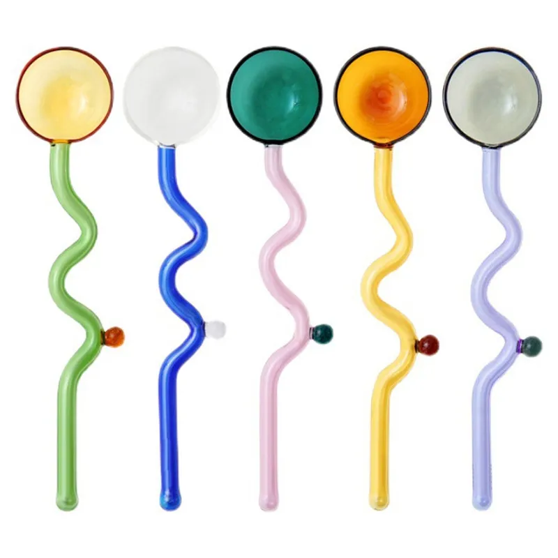 DHgate.com:Crystal Glass Clear Teaspoons - Stylish Drink Stirrers for ...