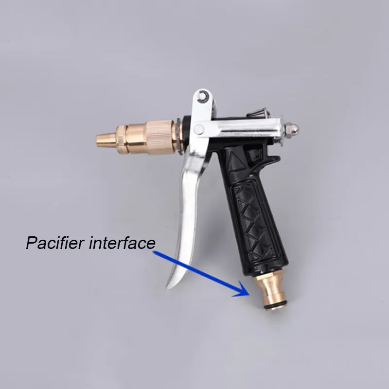 High Pressure Water Gun With Adjustable Shower Head For Car And Garden Cleaning Flower Sprinkler ...