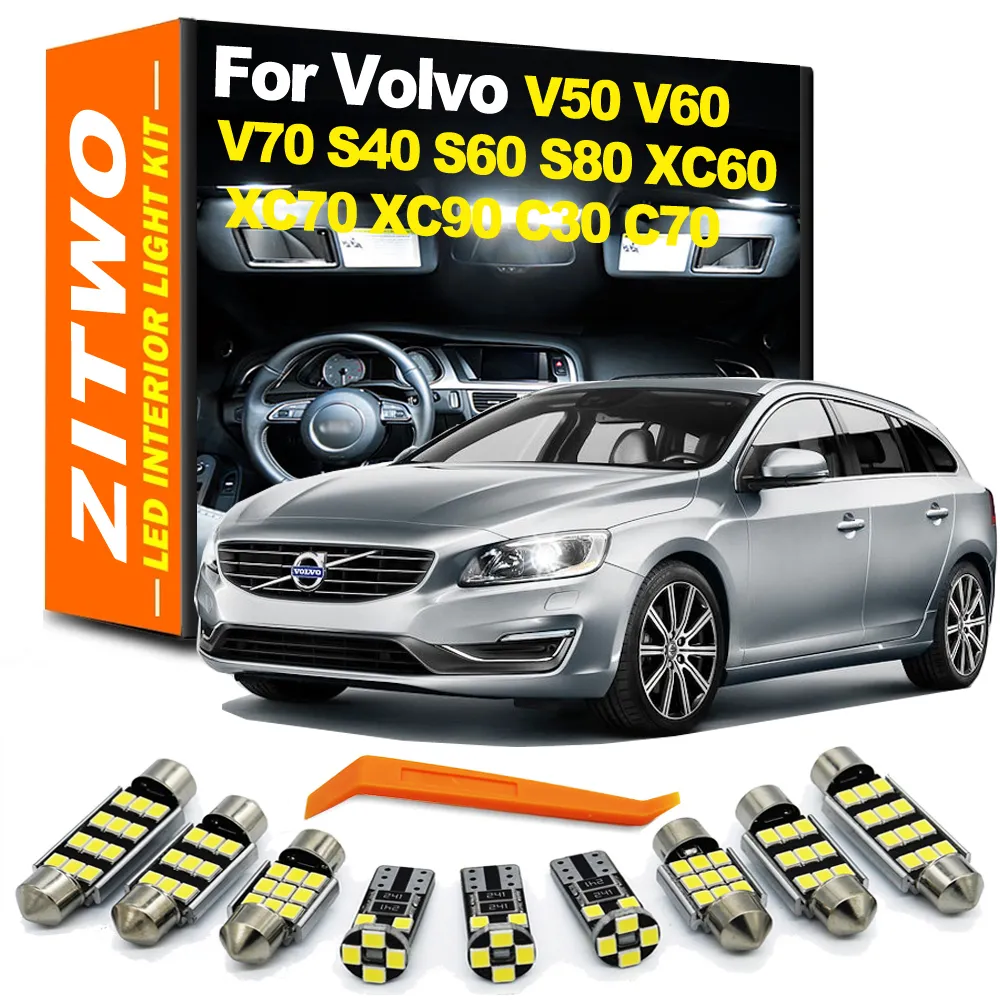LED Interior Light Kit for Car: Dome, Map, Roof, Foot Area Bulbs ...