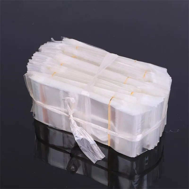 2024 100x Clear Plastic Bags | Resealable Jewelry Packaging Storage ...
