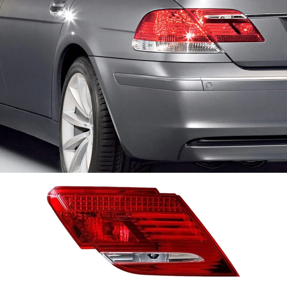 BMW E65 7 Series Crystal Clear Red Lens Tail Light Taillight Assembly ...