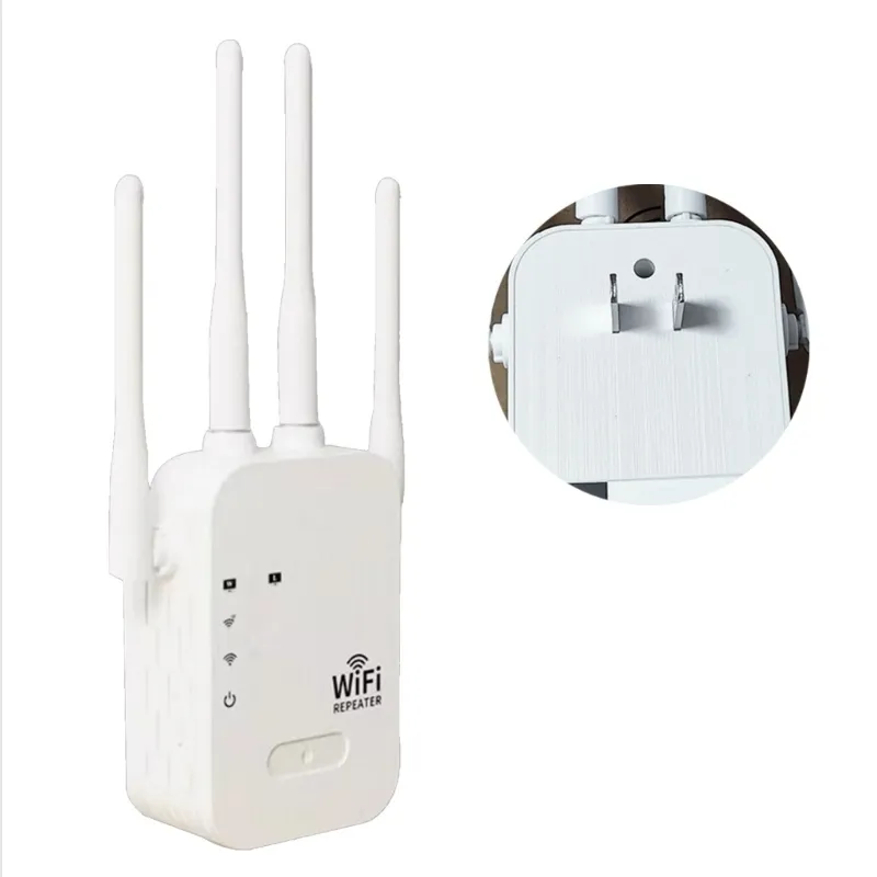 DHgate.com:2 in 1 Wifi Repeater Four Antennas Wifi Router Booster 2 ...