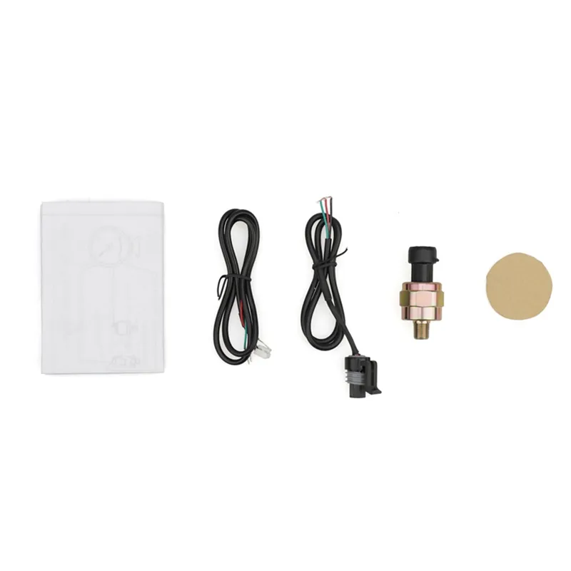 DHgate.com:60Mm 12V Auto Gauge Oil Pressure Gauge White Light With ...