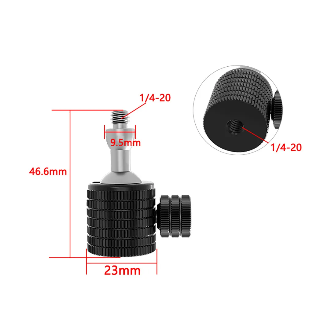 DHgate.com:Versatile Mini Tripod Mount with 360° Swivel, 1/4" Screw for ...