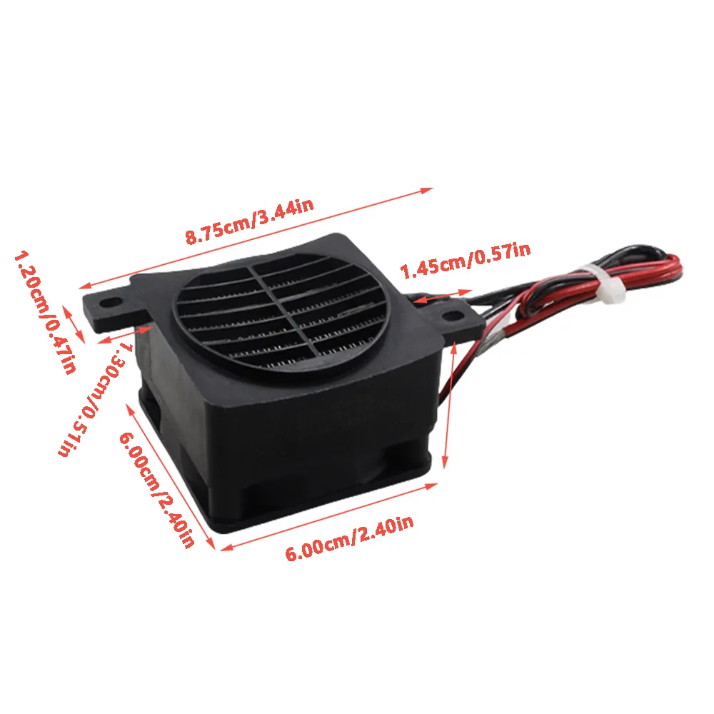 High-Powered 12V 100W PTC portable automobile heater...