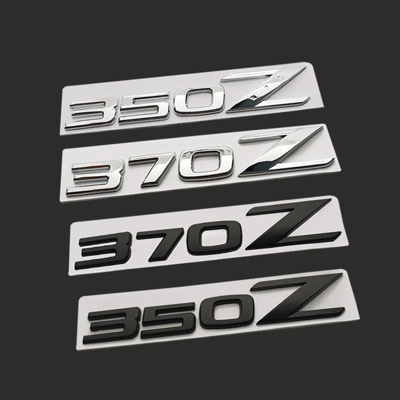3D Metal Car Stickers For Nissan 350Z 370Z Fairlady Z Z3 Z34 Rear Logo ...