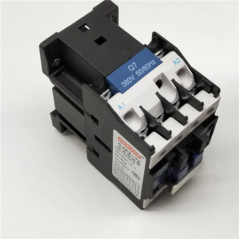 4 Prong Relay 12A 3 Phase Motor Magnetic Contactor, 3 Pole 1NO, AC 24V ...