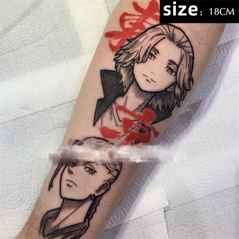 Tokyo revengers neck tattoo | Orangetattooshop.com