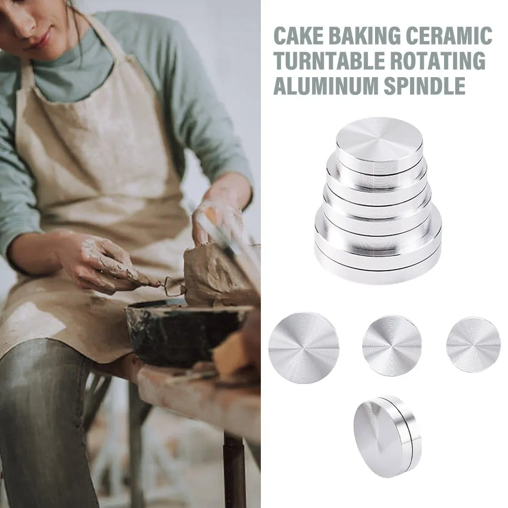 Upgraded Mini Pottery Wheel, 30-45mm Metal Rotary Disc Tool with ...