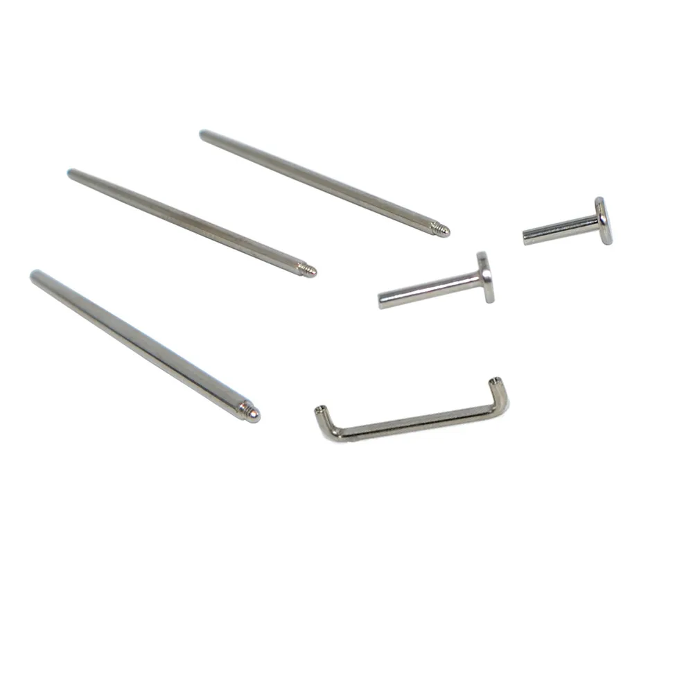 16G 14G Body Piercing Kit Puncture Needle Guide Tool for Belly Lip Ear ...