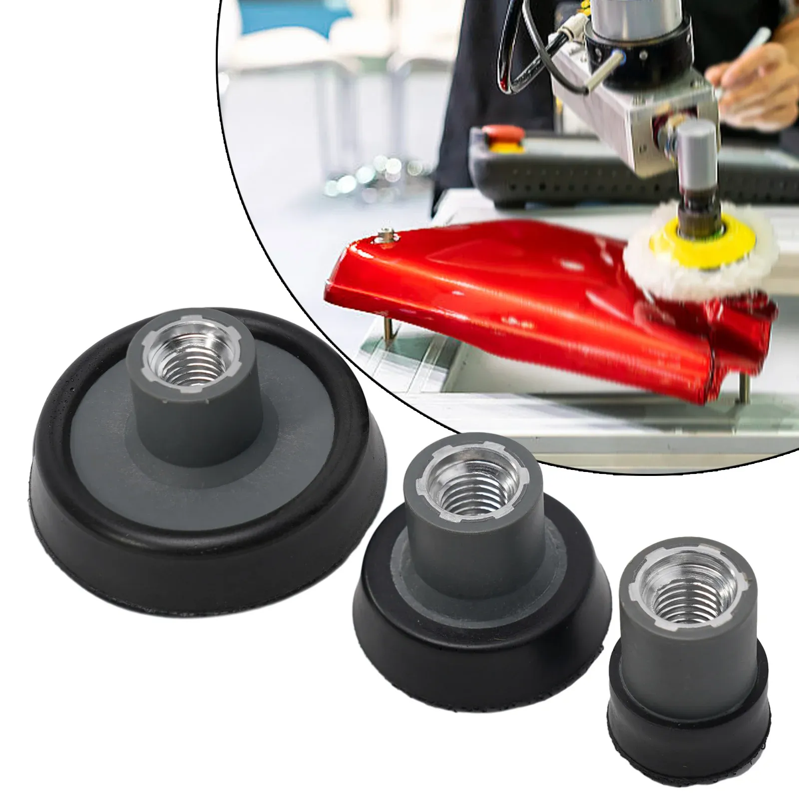 DHgate.com:M14 Thread Polishing Plate Backing Pad Holder, 3Pcs 1/2/3 ...