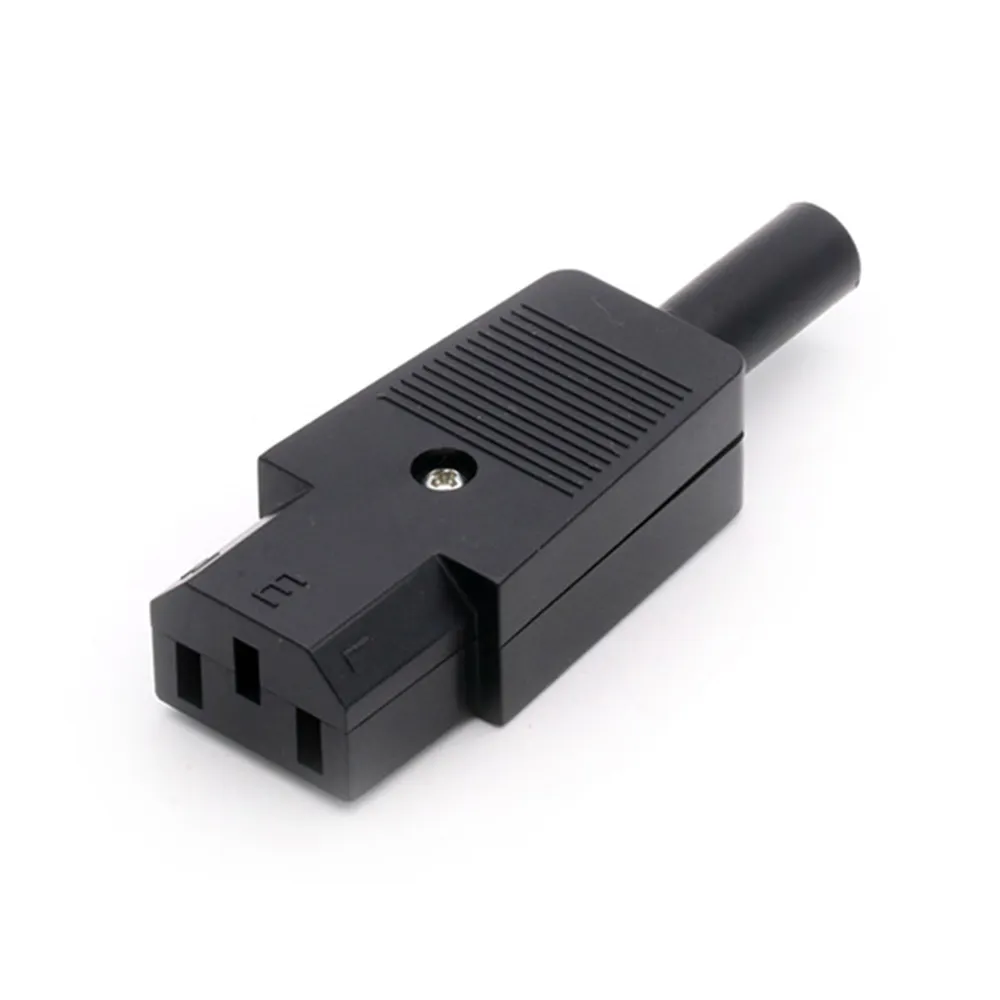 DHgate.com:3-Pin AC/DC Power Socket Connector | Male/Female Plug Jack ...