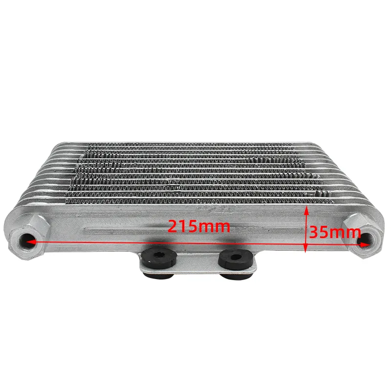Aluminum 125ml Oil Cooler Radiator for Dirt Pit Bikes 125CC-250CC from ...