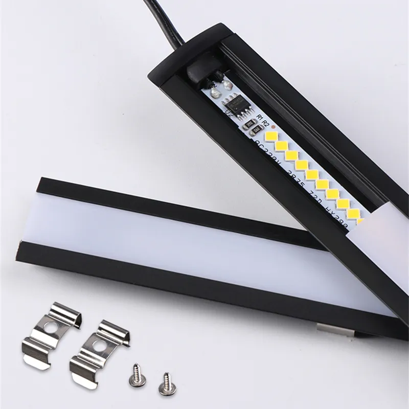5W Aluminum LED Tube Bar Recessed Light, SMD2835 Kitchen Cabinet Strip ...