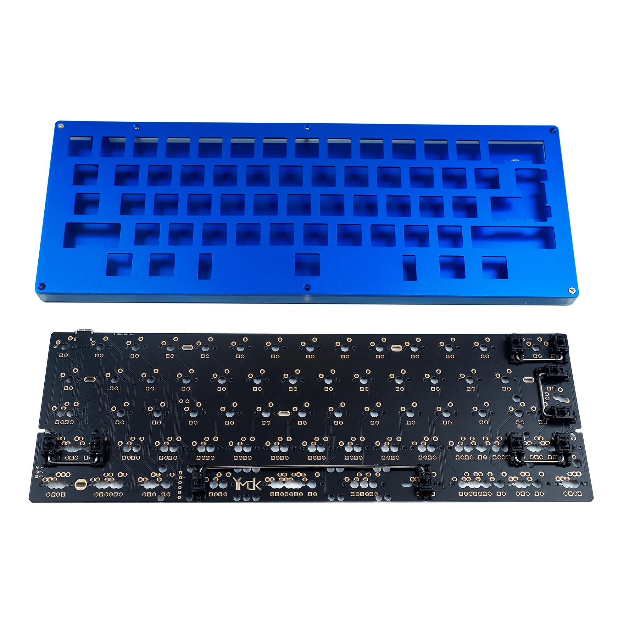 DHgate.com:HHKB Layout QMK VIA Programmable RGB Underglow Aluminum CNC ...