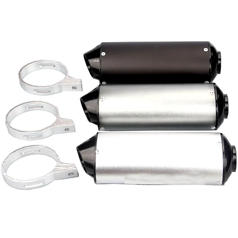 DHgate.com:Alloy Motorcycle Exhaust Muffler with Clamp - 28/38mm for ...