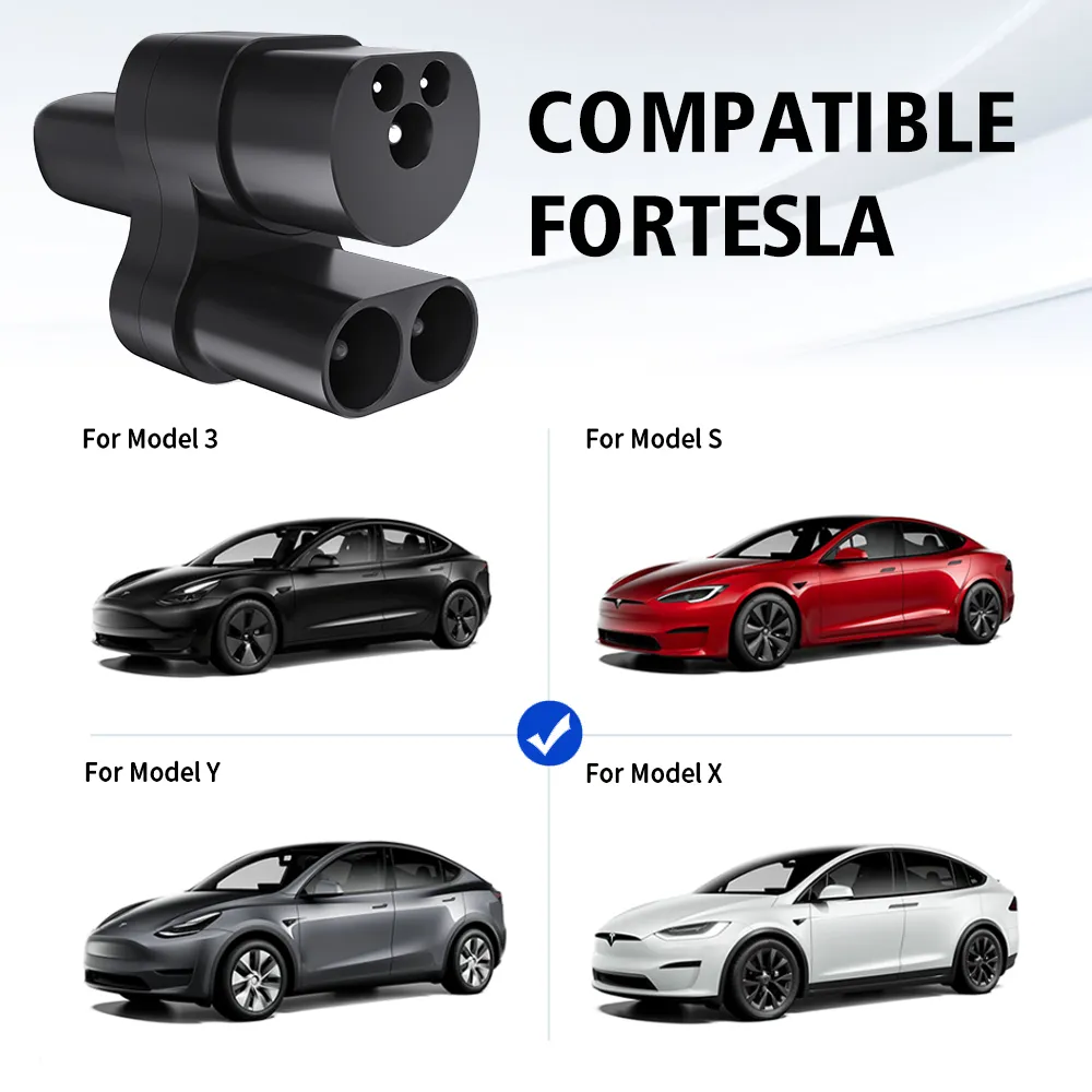 DHgate.com:400A CCS2 to Tesla Electric Vehicle Charging Adapter ...
