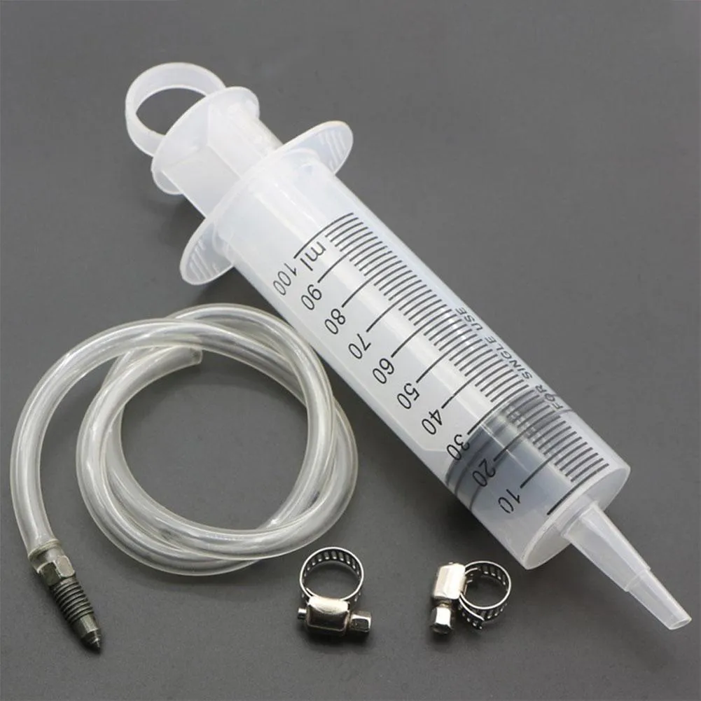 Universal Motorcycle Brake Bleeder Kit - Hydraulic Disc Brake Caliper ...