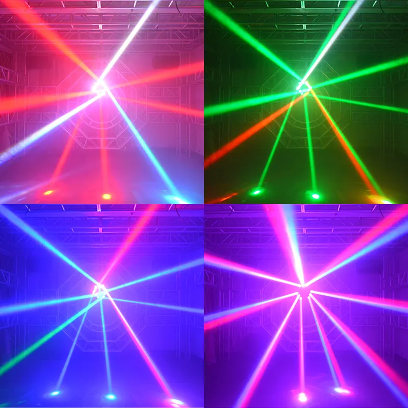 9x10W RGBW LED Spider Moving Head Beam Lamp with DMX Control for Stage ...
