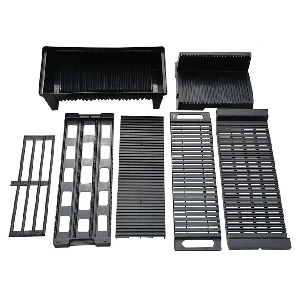 PCB Board Holder Anti Static Drying Rack Black ESD PCB Flashboard Tray ...