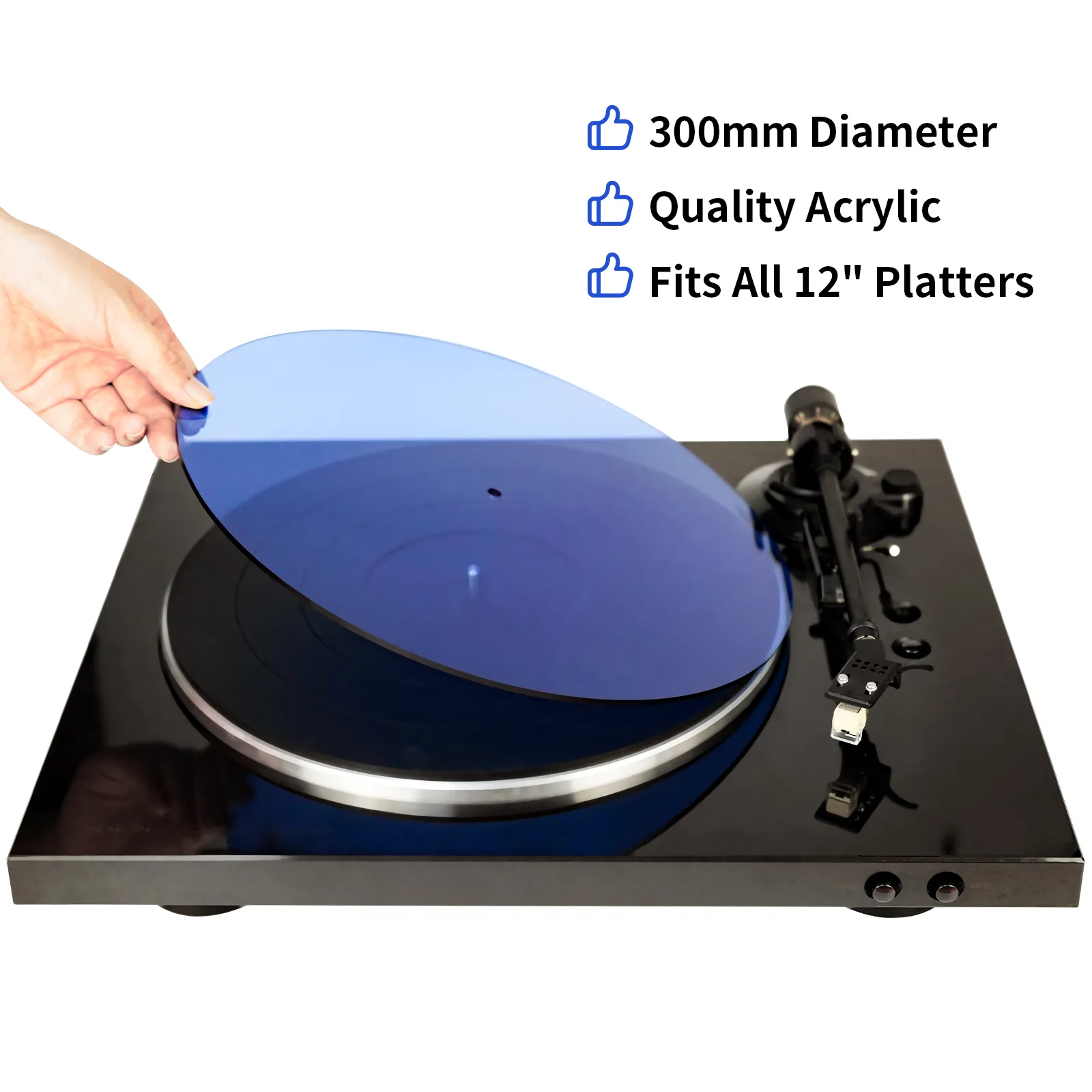 DHgate.com:NEW Colorful Vinyl Record Acrylic Record Pad Anti-static LP ...
