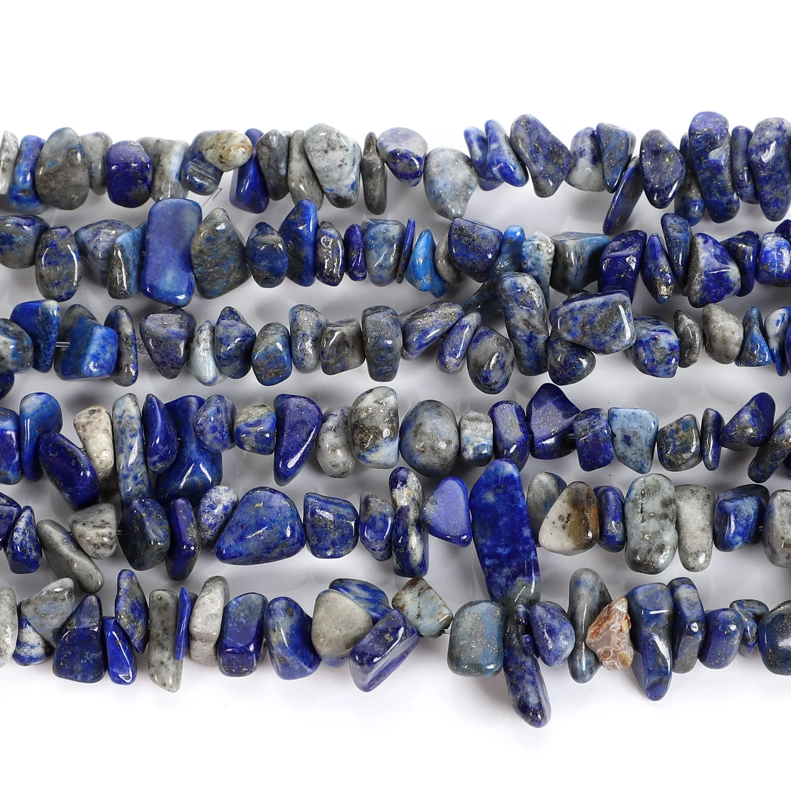 Genuine Lapis Lazuli Chip Gravel Beads for DIY Jewelry Making ...