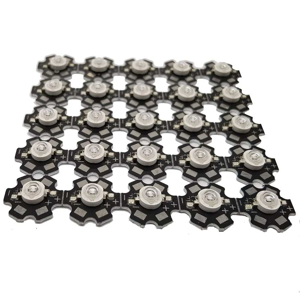 DHgate.com:3W UV Purple LED Ultraviolet Bulbs Lamp Chips 365nm 375nm ...