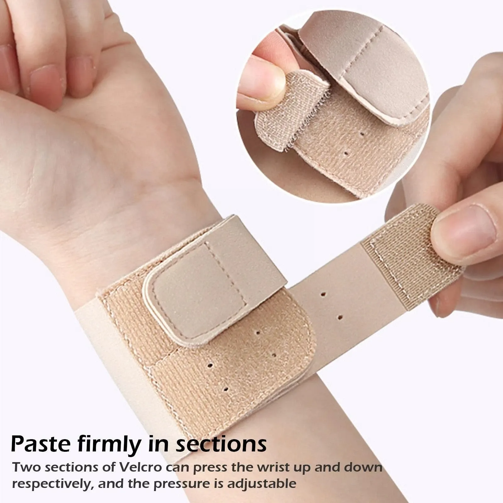 UPGRADEDSoft Adjustable Pain Relief Wrist Brace for TFCC Tear, Sports ...