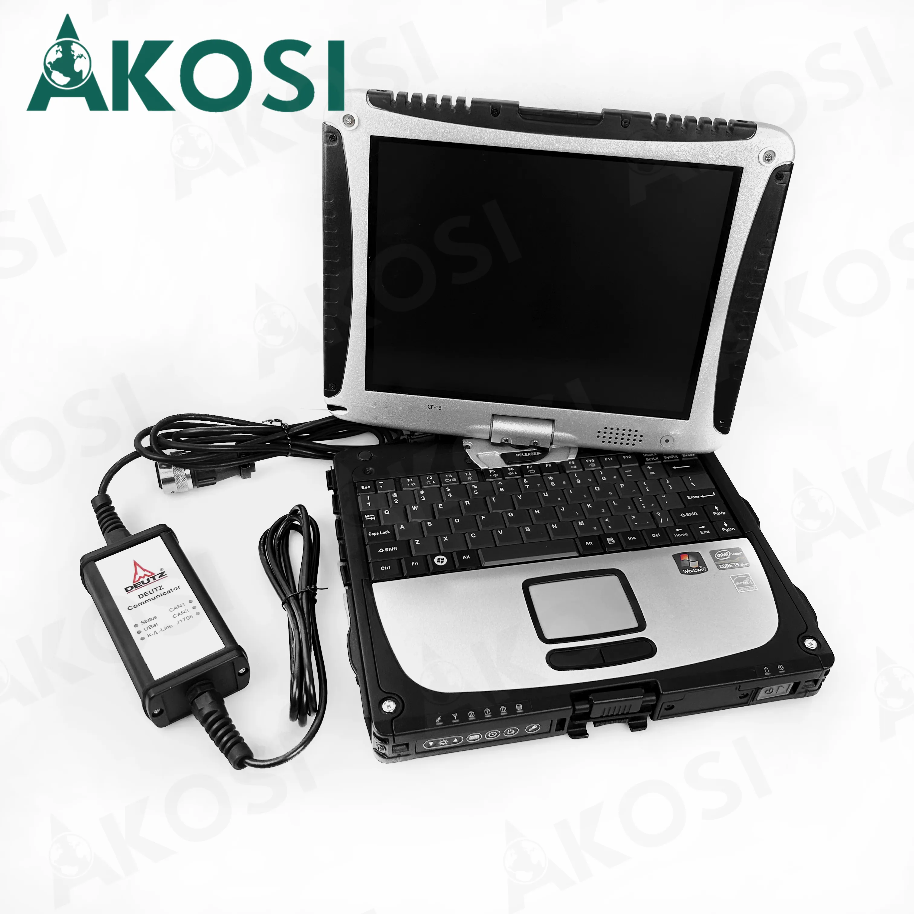 Deutz Diagnostic Kit: DECOM SerDia 2010 with J1708 Protocols & CF19 ...