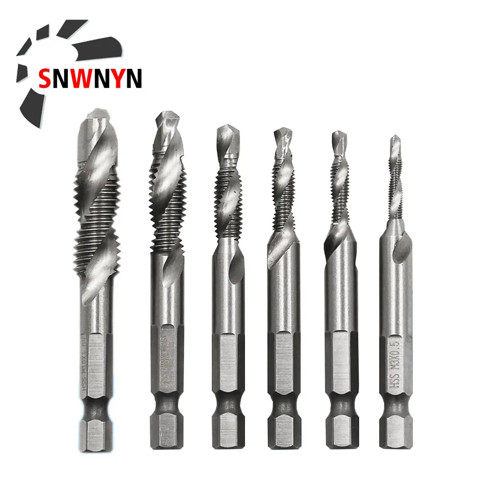 Countersink Drill Bits Set, Thread Tap Drill Bits: M3 M10 Metric High ...