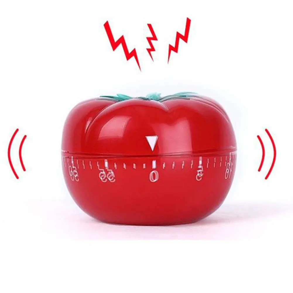 Precise Kitchen Clocks: Mechanical Cook Timer, Adorable Tomato-Shaped ...