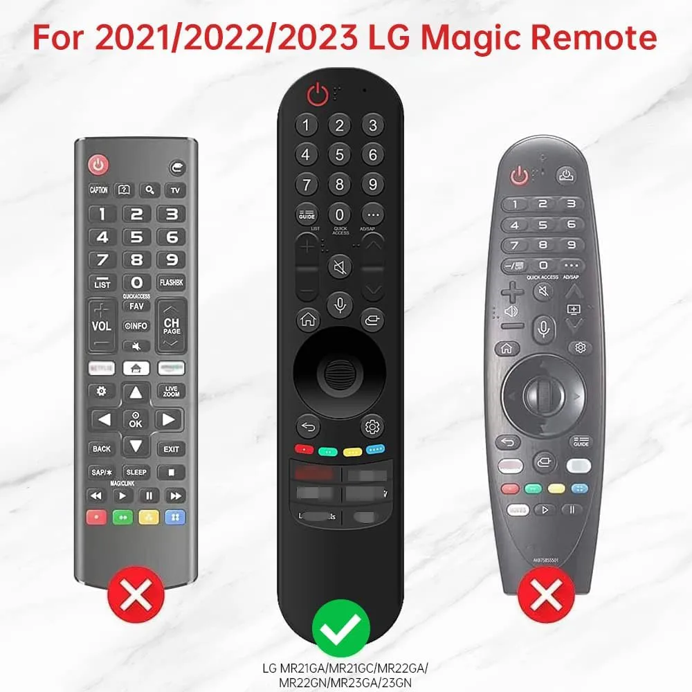 LG Magic Remote Silicone Case, Washable Anti-Slip Protective Sleeve for ...