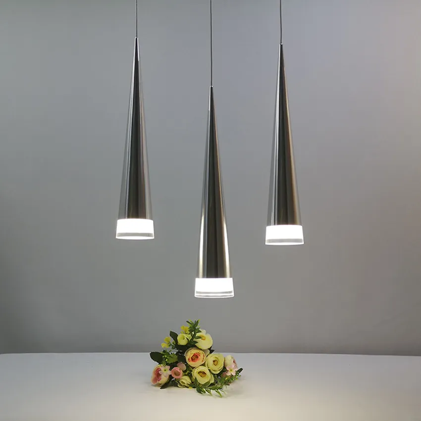Industrial Modern Aluminum Pendant Light Fixture Conical Hanging Lamp ...