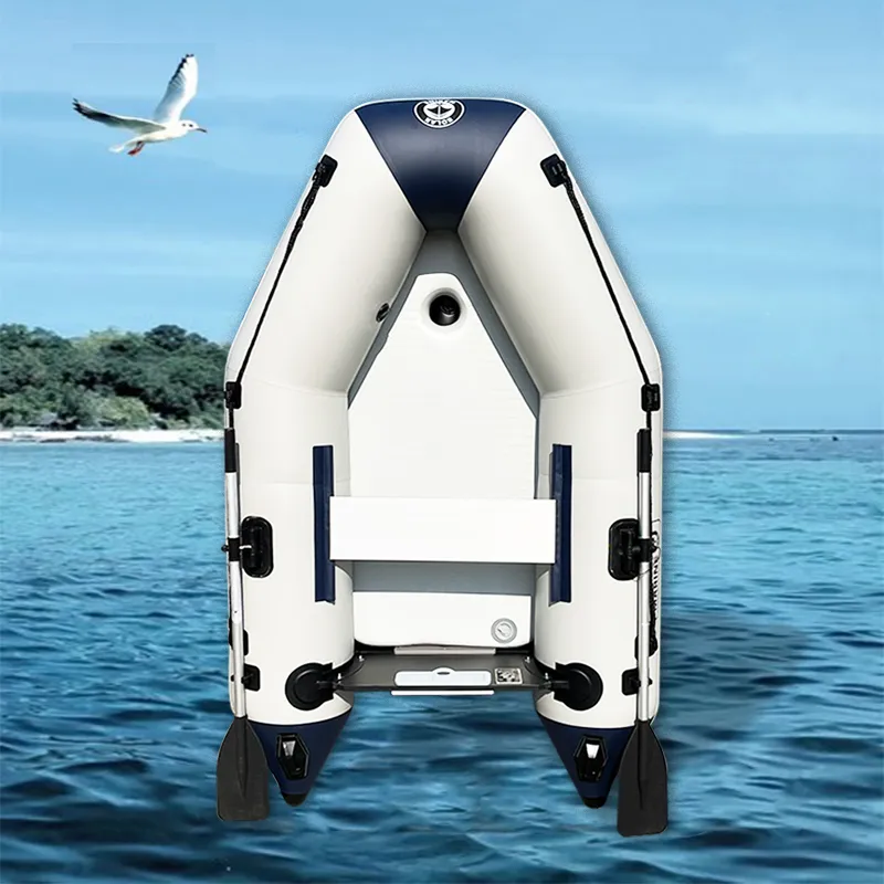 SOLAR MARINE 7.5 Ft Dinghy Boats 3 Persons Inflatable Boat Fishing ...